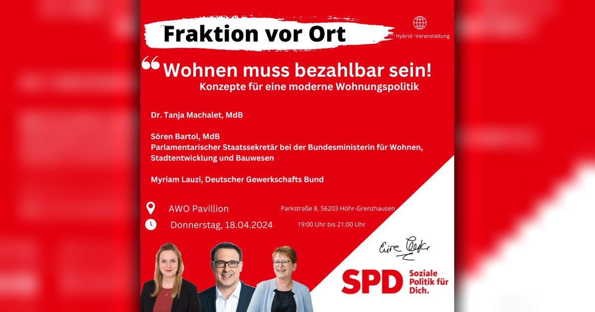 Fraktion vor Ort - Einladung | Startseite